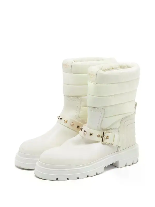 Valentino Garavani Rockstud Biker Boots