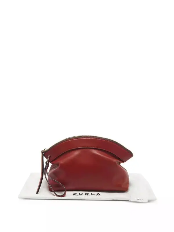 Furla Erica Leather Clutch Bag