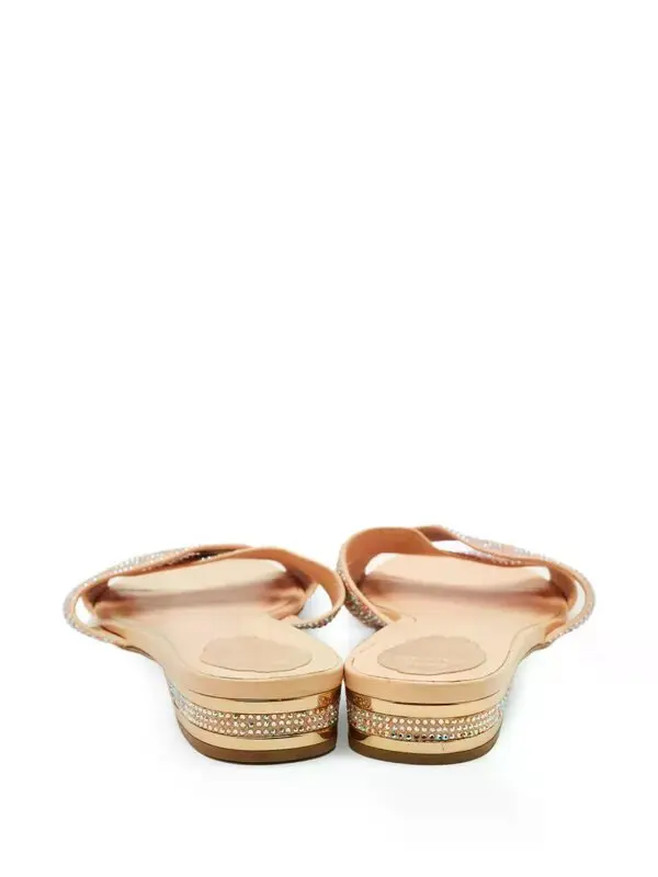 Rene Caovilla Embellished Crossover Sandals