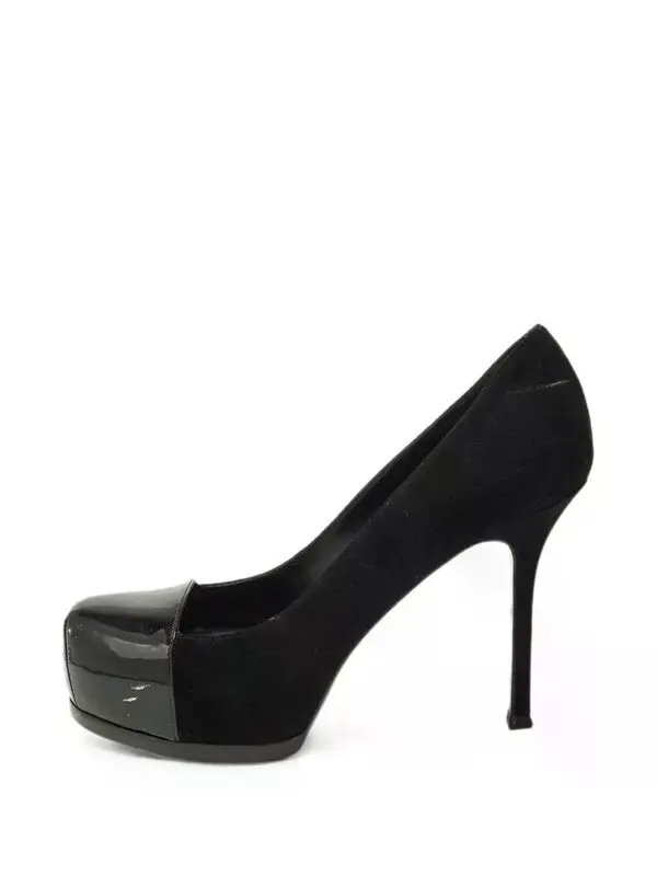 Saint Laurent Tribtoo Platform Heeled Pumps