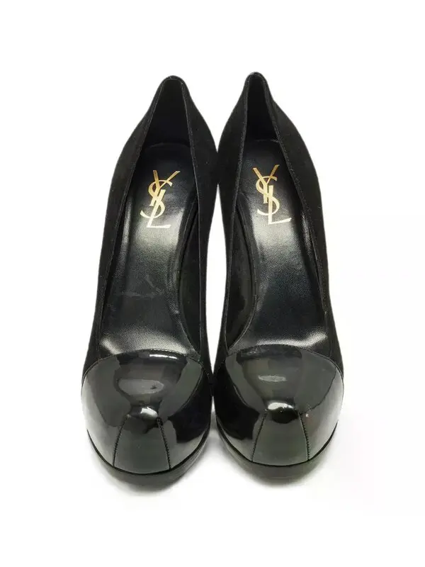 Saint Laurent Tribtoo Platform Heeled Pumps