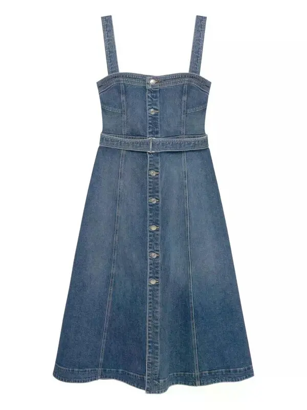 Simkhai Alba Belted Midi Dress