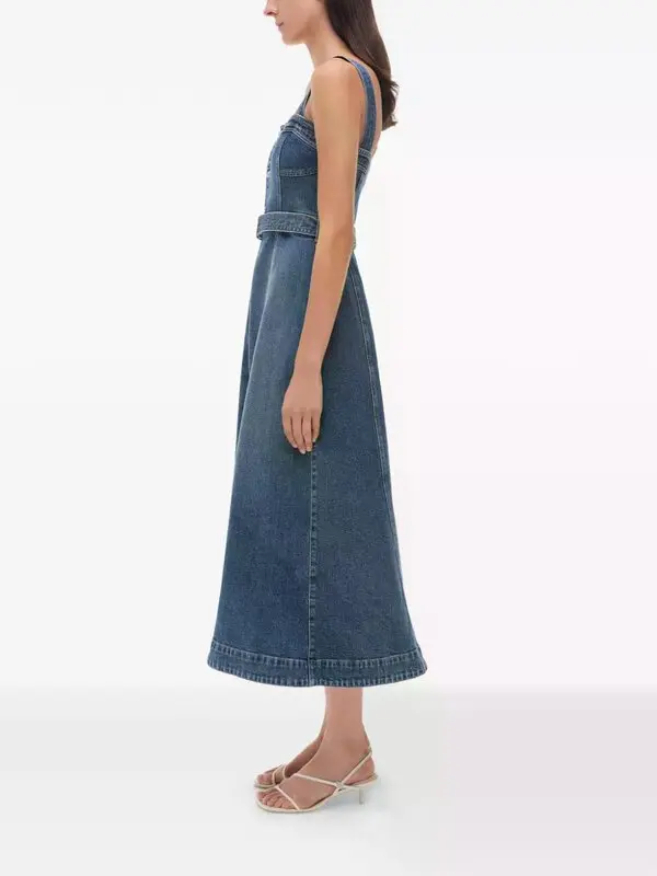Simkhai Alba Belted Midi Dress