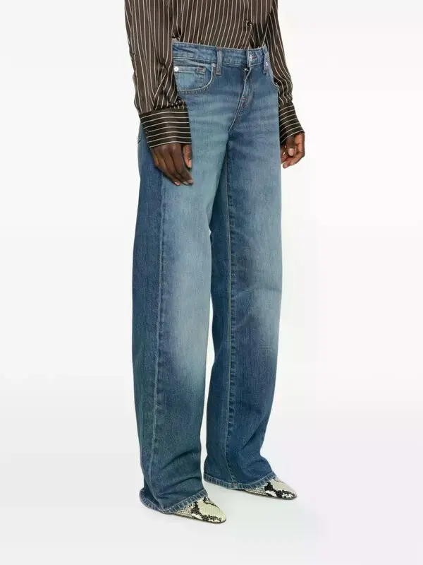 7 For All Mankind Faded Jeans
