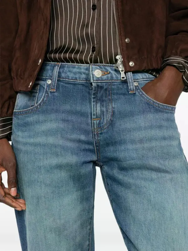 7 For All Mankind Faded Jeans