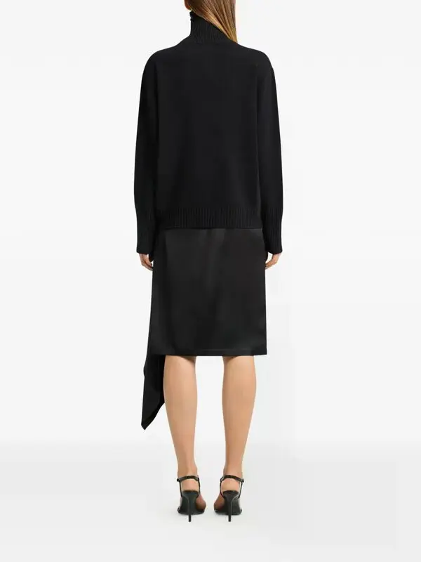 COURREGES Zipped Collar Sweater