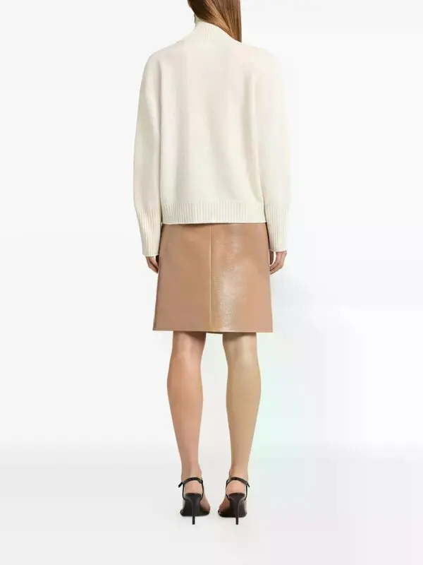 COURREGES High-neck Knitted Sweater