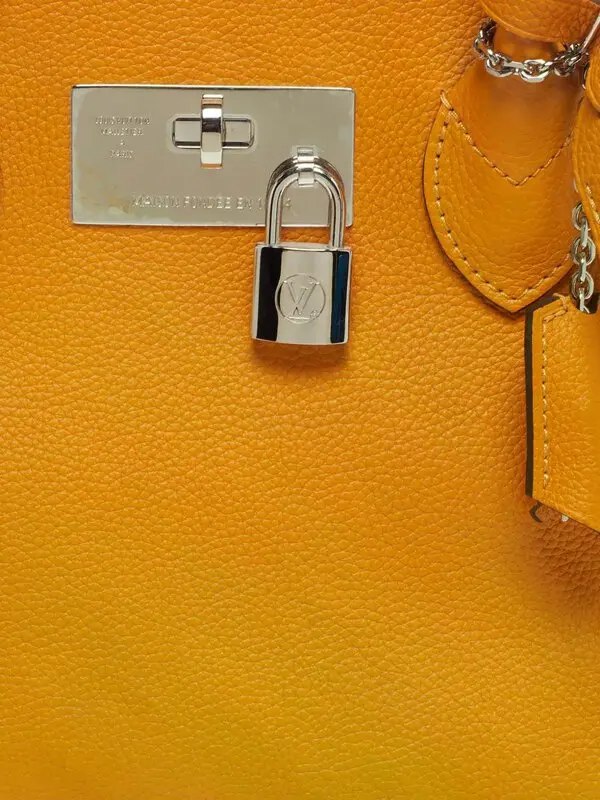 LOUIS VUITTON Milla Leather Tote Bag - Yellow