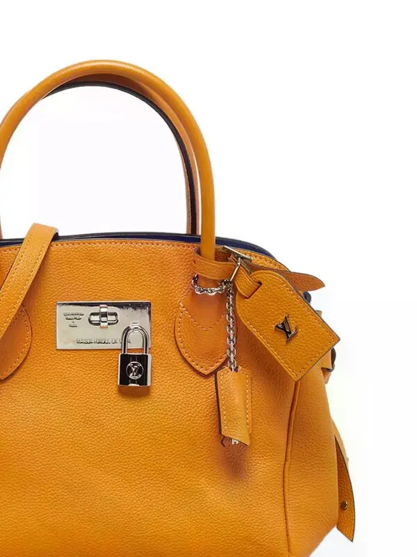 LOUIS VUITTON Milla Leather Tote Bag - Yellow