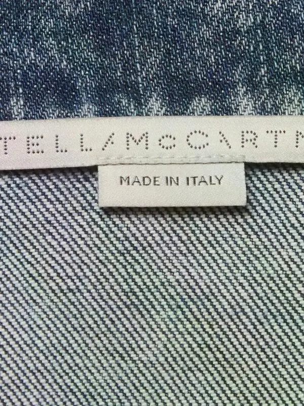 Stella McCartney Acid Wash Denim Jacket
