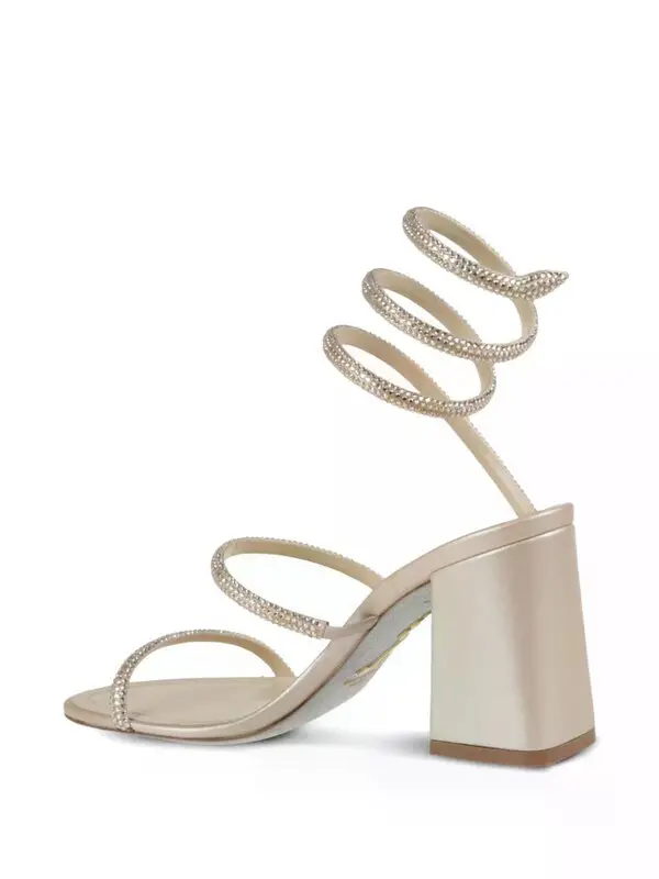 Rene Caovilla Cleo Crystal-embellished Sandals