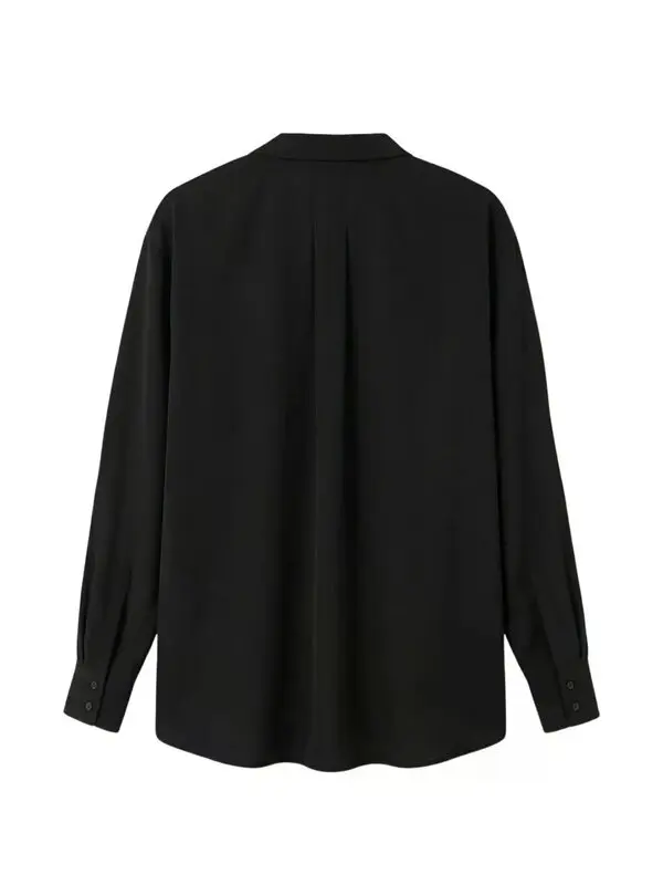 ENTIRE STUDIOS Mock Neck Dart Detail Shirt