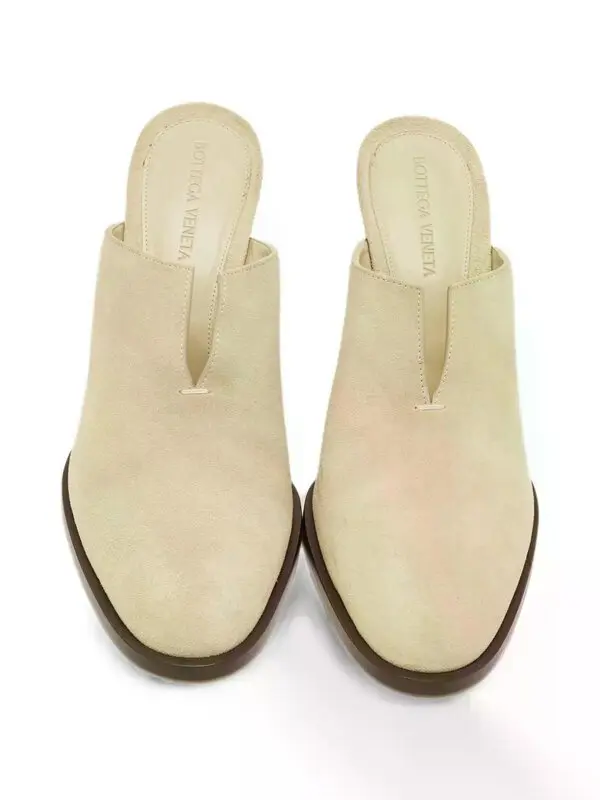 Bottega Veneta Cha Cha Sculpted-heel Mules