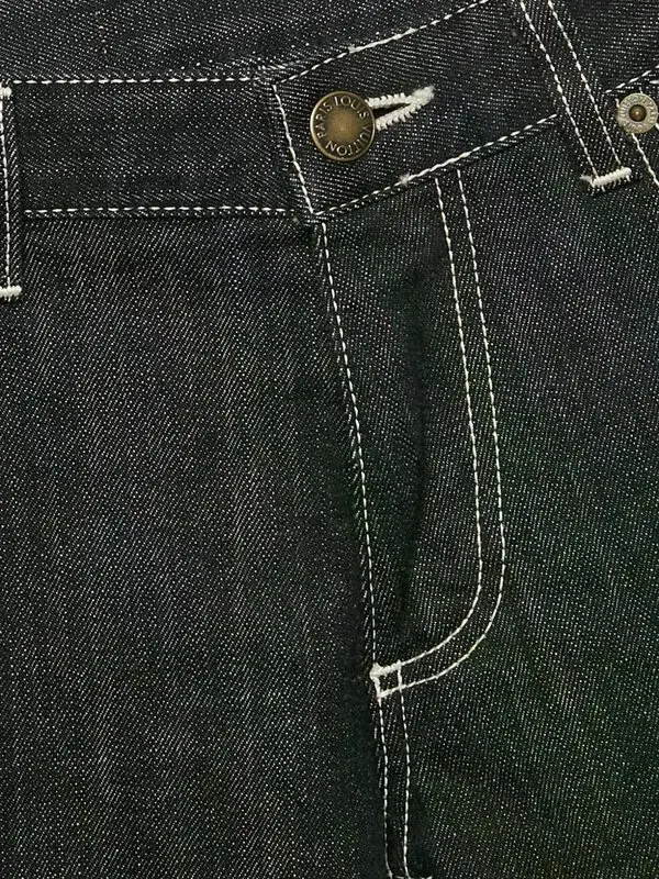LOUIS VUITTON Straight-fit Jeans With Contrast Stitching