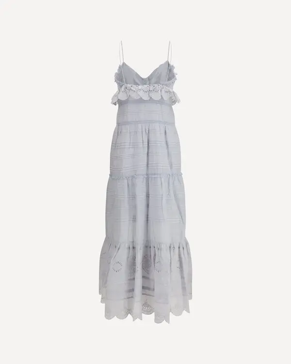 MARANT ETOILE Paule Long Ruffled Dress