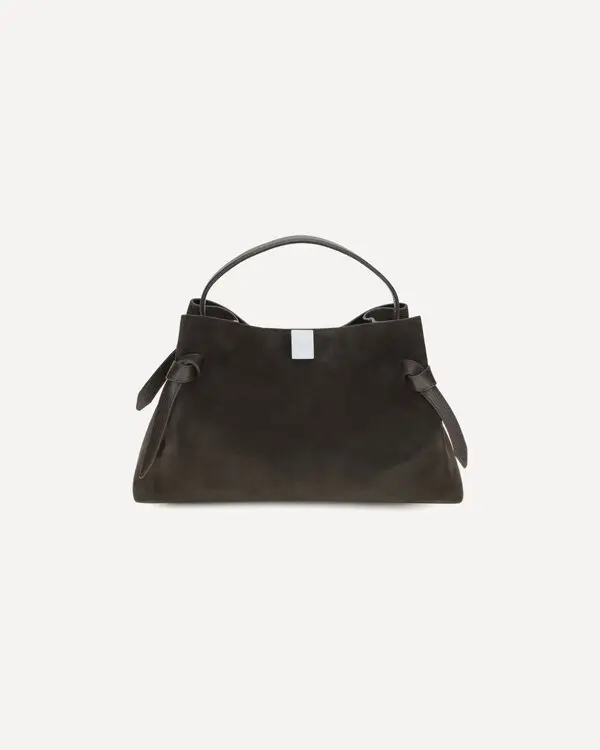 Yuzefi Gyoza Suede Shoulder Bag