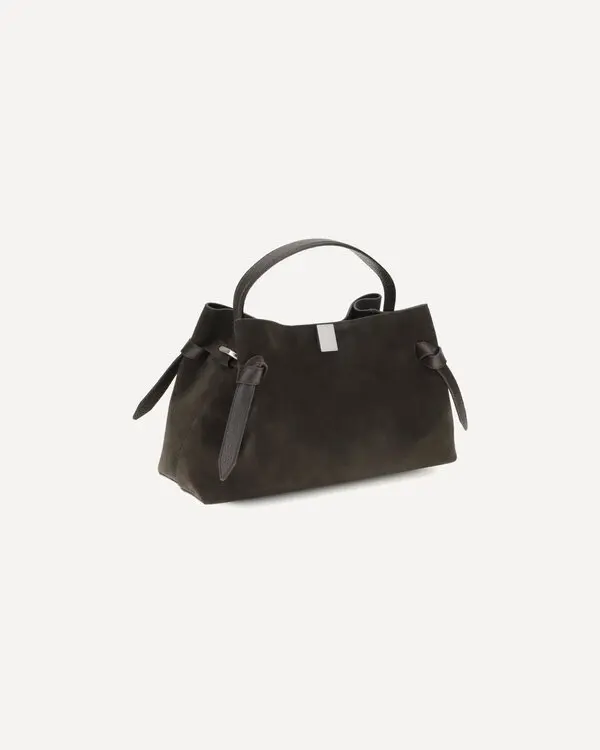 Yuzefi Gyoza Suede Shoulder Bag
