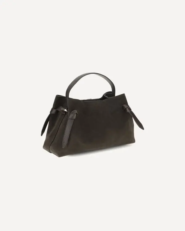 Yuzefi Gyoza Suede Shoulder Bag