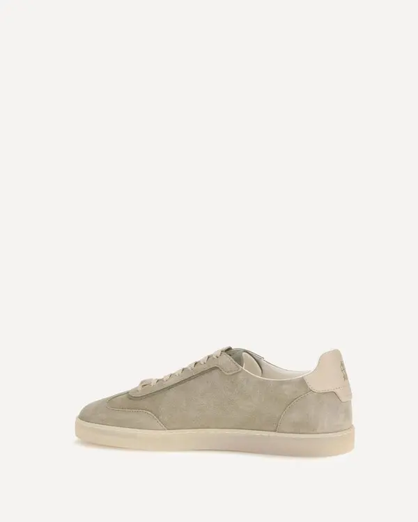 Brunello Cucinelli Suede Lace-up Sneakers - Beige