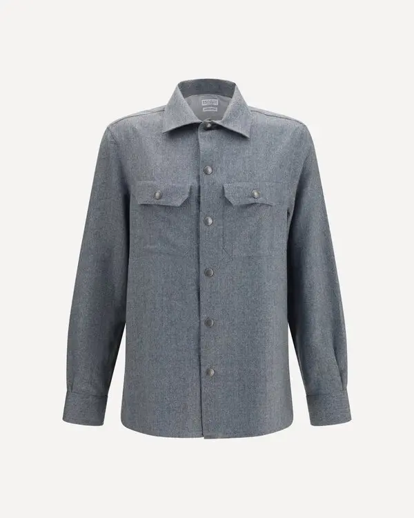 Brunello Cucinelli Virgin Wool Hirt