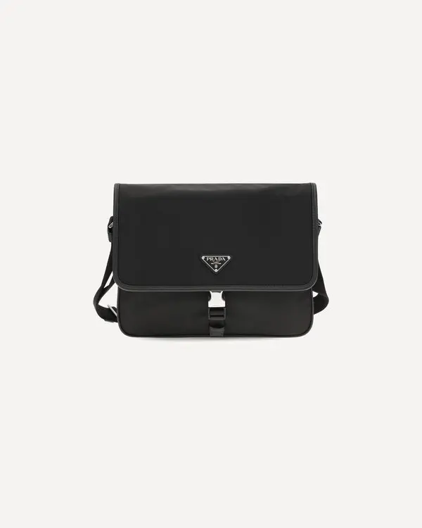 Prada Re-nylon And Saffiano Shoulder Bag