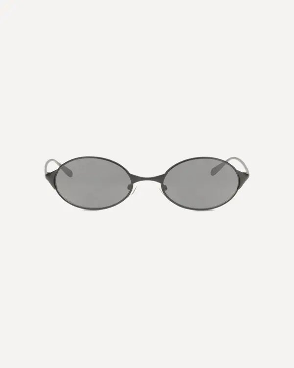 Alexander McQueen Neo Oval Sunglasses