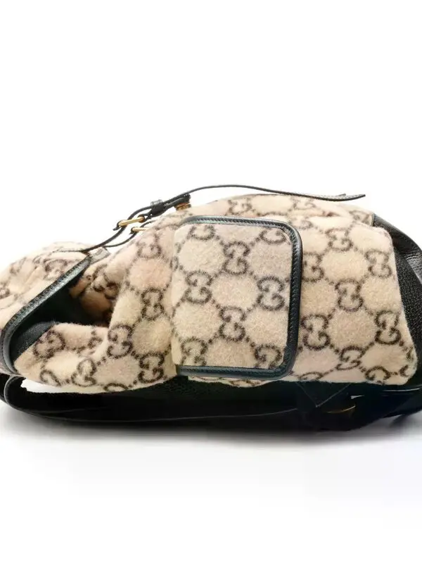 Gucci Gg Monogram Backpack