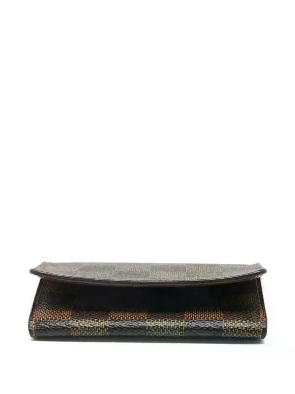 LOUIS VUITTON 2004 Business Damier Ebène Card Holder
