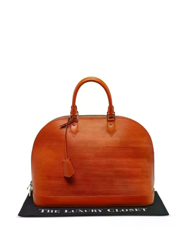 LOUIS VUITTON Alma Gm Epi Leather Tote Bag