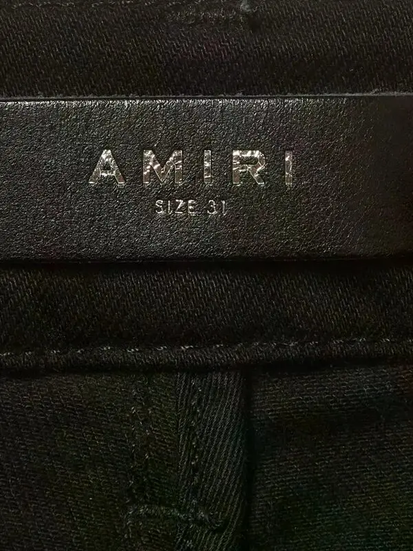 Amiri Distressed Skinny Jeans