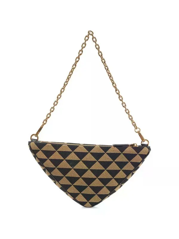Prada Symbole Triangle Shoulder Bag