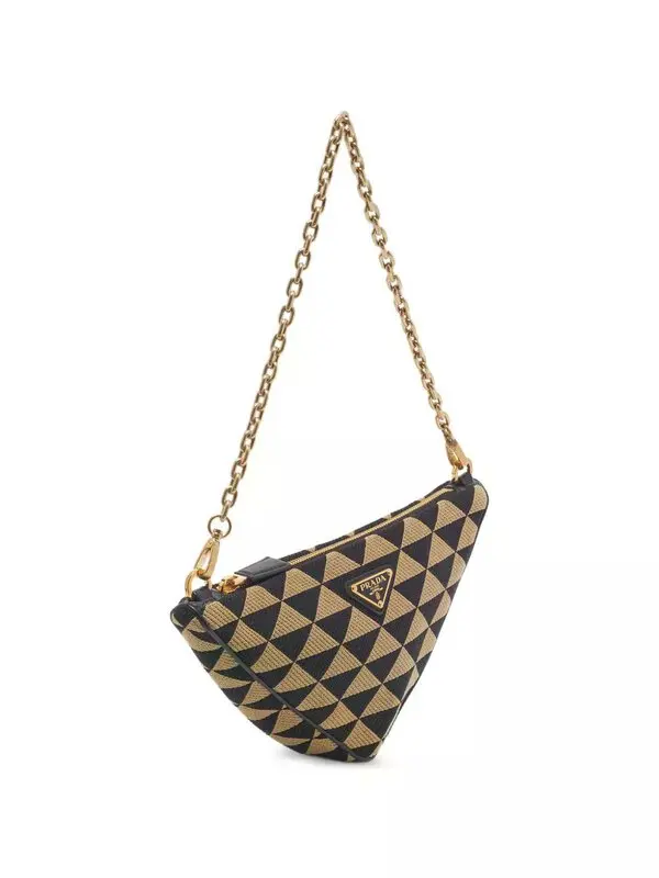 Prada Symbole Triangle Shoulder Bag