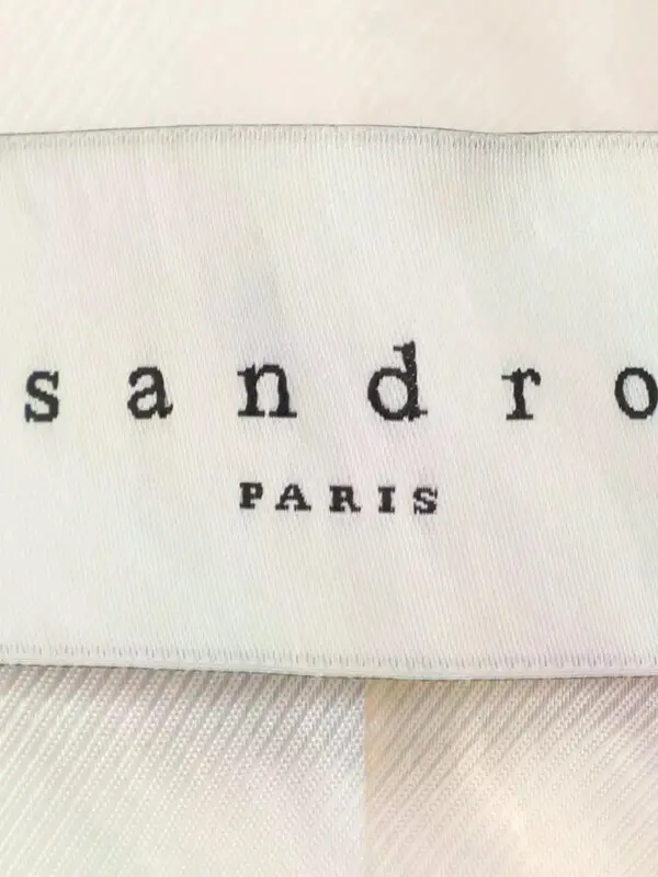 Sandro Double-breasted Stretch Blazer