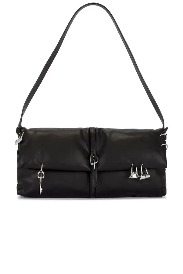 GRACE LING Charmed Pillow Bag - Black