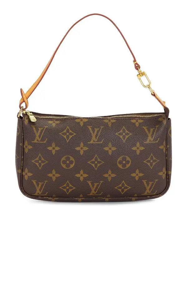 LOUIS VUITTON Monogram Pochette Accessoires Shoulder Bag - Brown