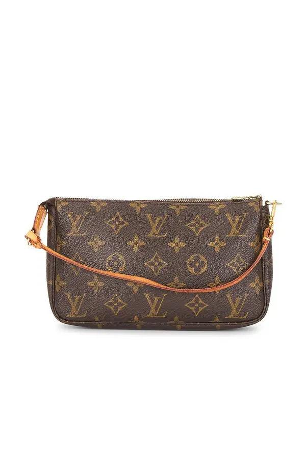LOUIS VUITTON Monogram Pochette Accessoires Shoulder Bag - Brown