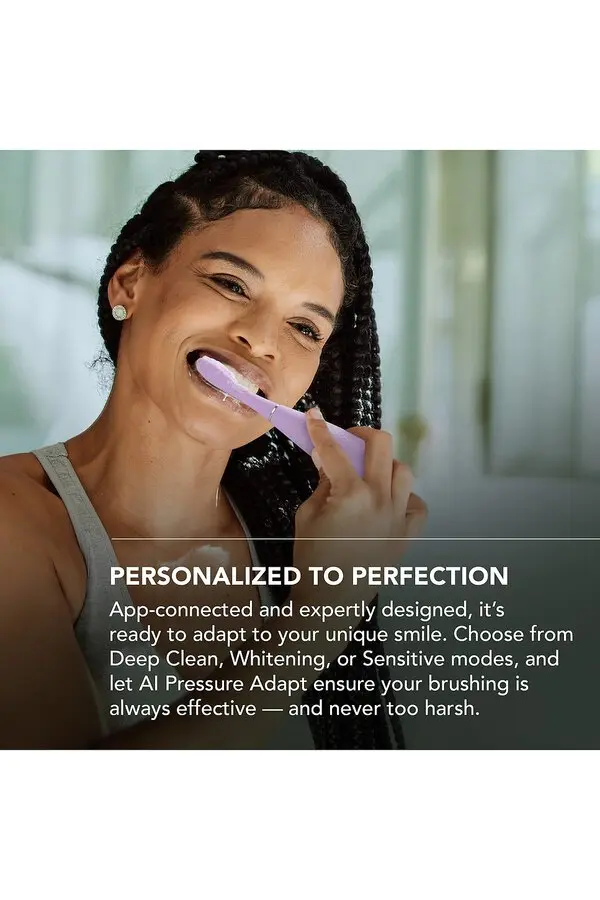 Foreo Issa 4 Plus Smart Hybrid Silicone Sonic Toothbrush In Purple