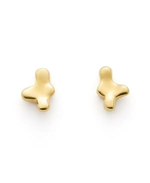 Cuyana Nube Stud Earrings - Gold