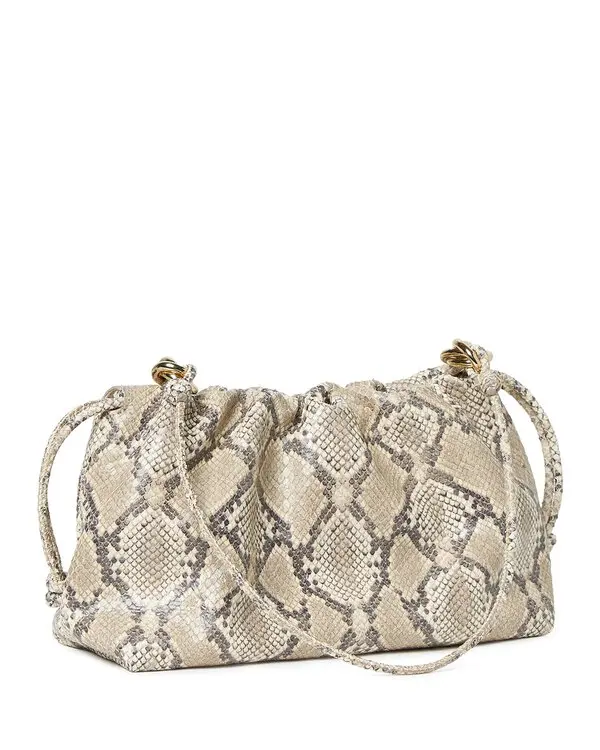 LOEFFLER RANDALL Embossed Leather Shoulder Bag