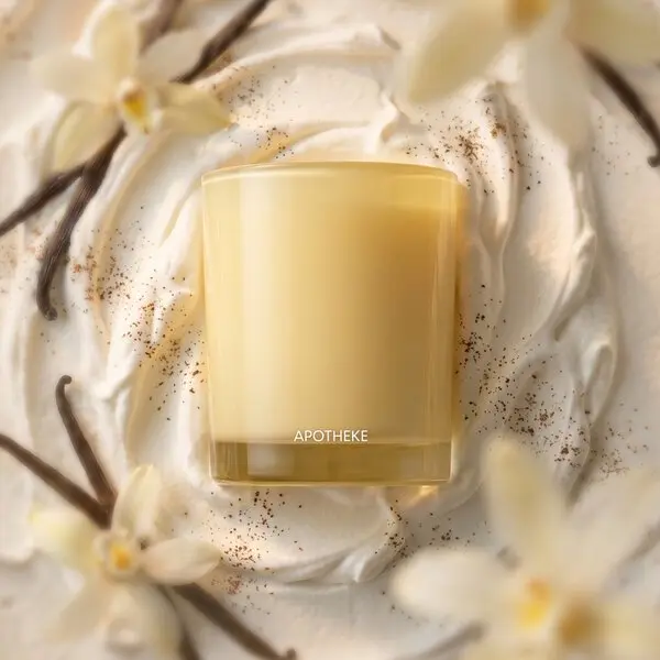 APOTHEKE Vanilla Cream Petite Candle 5 Oz