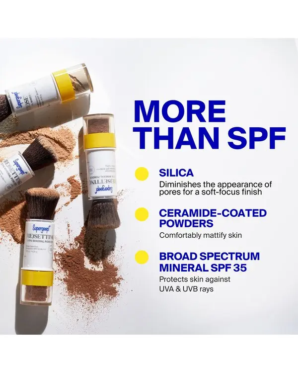 SUPERGOOP Setting 100% Mineral Powder Spf 35 0.15 Oz