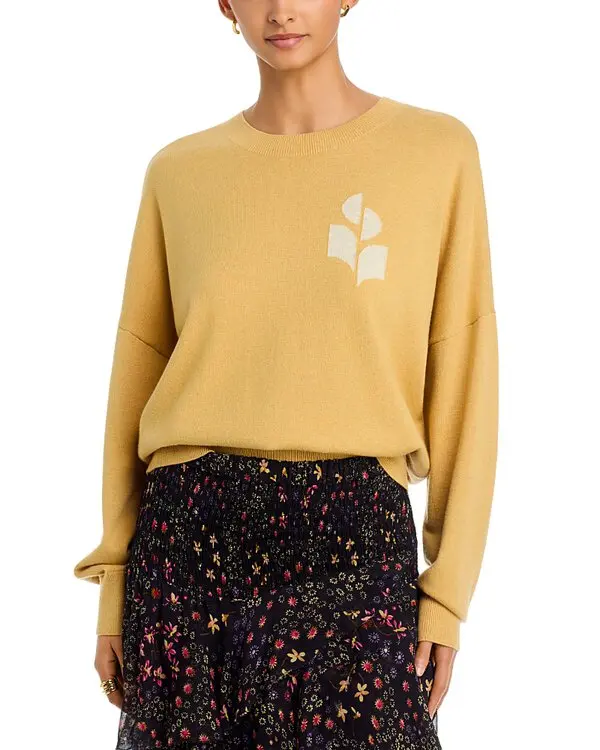 Isabel Marant Étoile Marisans Crew Neck Sweater - Mustard