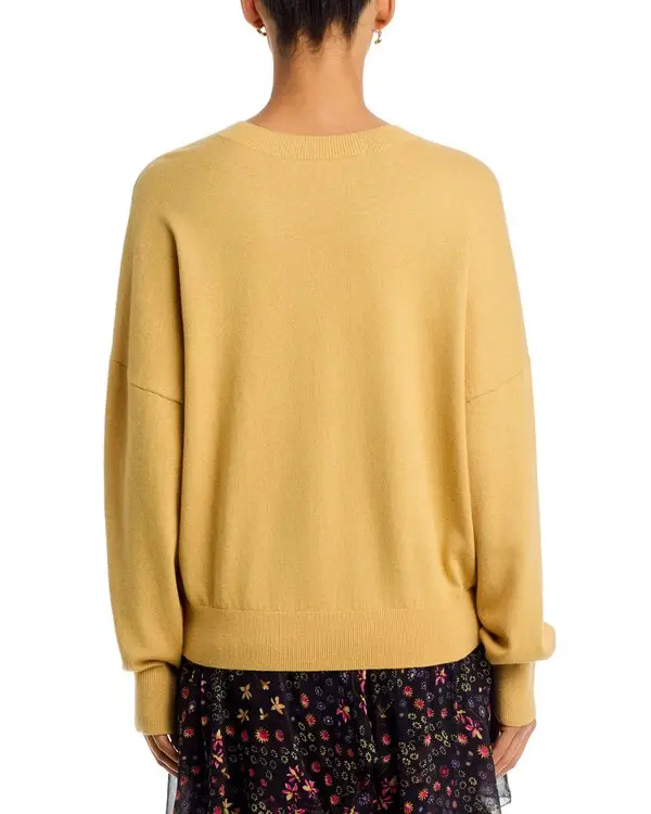 Isabel Marant Étoile Marisans Crew Neck Sweater - Mustard