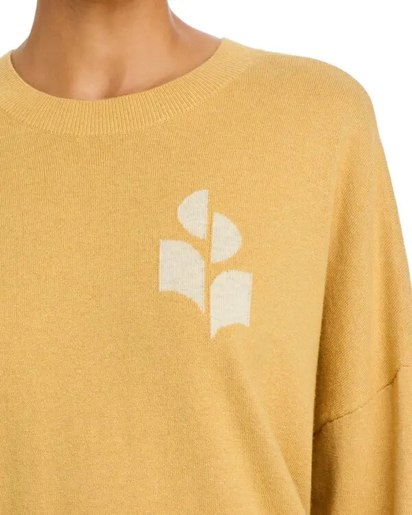 Isabel Marant Étoile Marisans Crew Neck Sweater - Mustard