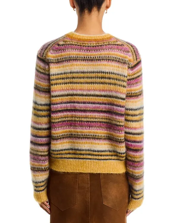Isabel Marant Étoile Morine" Striped Mohair Blend Sweater