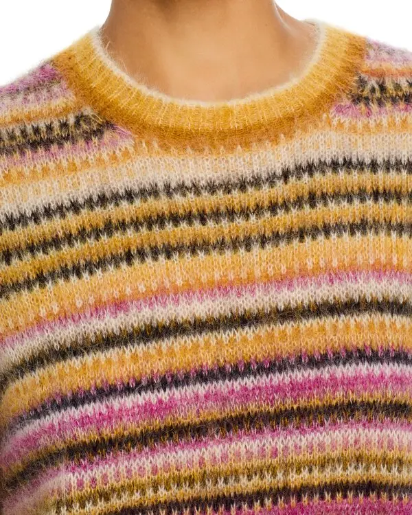 Isabel Marant Étoile Morine" Striped Mohair Blend Sweater