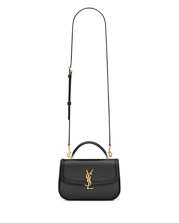 Saint Laurent Solferino Mini Top Handle Bag - Black