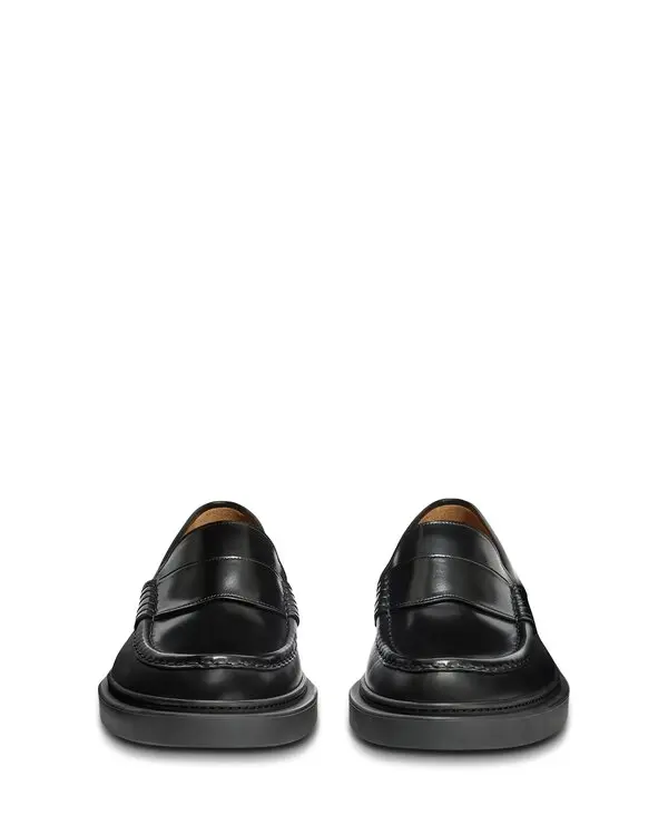 JIL SANDER Leather Loafers