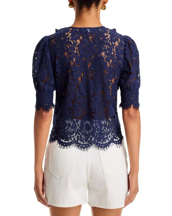 Generation Love Lulu Lace Cascade Blouse