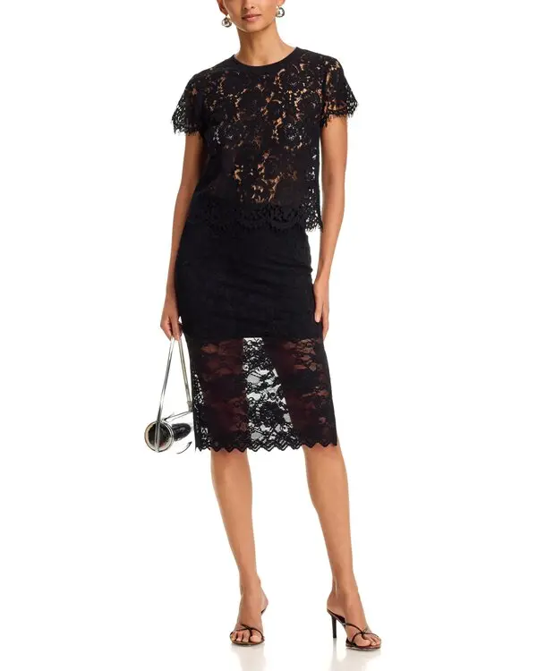 Generation Love Kiera Lace Midi Skirt